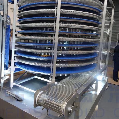 弗斯特制冷FSLD系列高品质双螺旋速冻机1000kg -3000kg/h 用于冷冻食品海鲜加工, 双螺旋速冻机, 弗斯特双螺旋速冻设备, 螺旋 ...